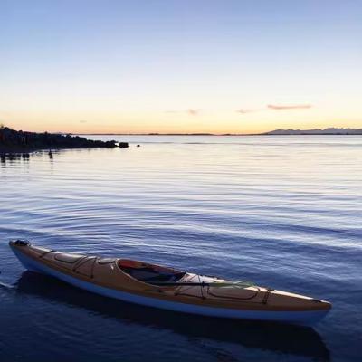 中国 New Design OEM/ODM 14' GT ABS Thermoformed Light Weight Ocean Touring One Person Sit In Kayak canoe with skeg 販売のため
