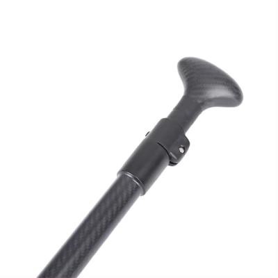 中国 Factory Cheap Price Two Pieces Carbon Blade Carbon Shaft SUP Surfboard Paddle Adjustable Two Pieces Full Carbon SUP Padd 販売のため