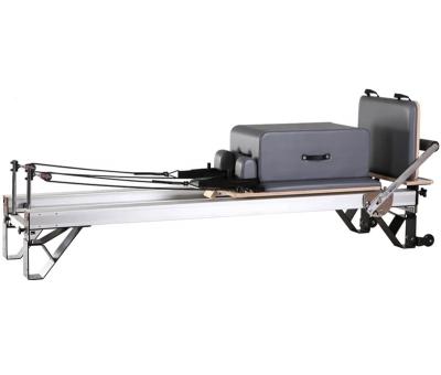 China Aluminum Pilates Reformer 60 Lbs Portable Pilates Machine Featuring Smooth Operation and Adjustable Settings for sale