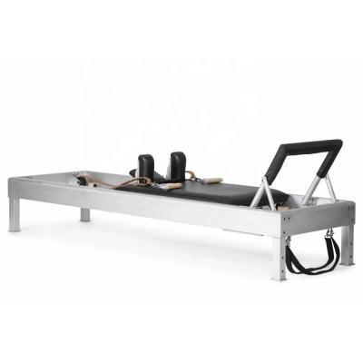 China Classical Aluminum Pilates Reformer 60 Lbs Portable Pilates Machine Featuring Smooth Operation and Adjustable Settings for sale