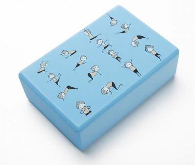 中国 Printed Fitness Pilates Exercise EVA Gym Yoga Block 販売のため