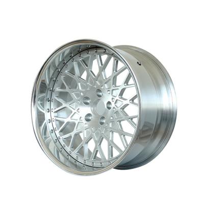 China two piece custom super deep lip polish 22 21 20 19 18 inch car metal alloy rep wheels for bmw m en venta