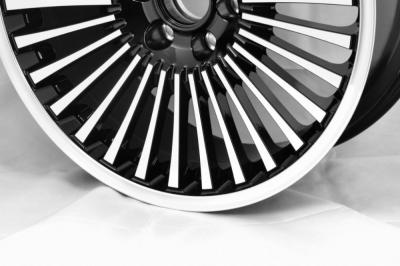 中国 hyper silver polished chrome forged alloy wheels rims for X5 X6 RS5 RS6 M5 M6 販売のため