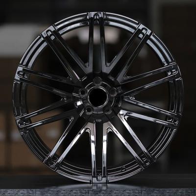 China new staggered forged aftermarket Gloss Black forged wheel en venta