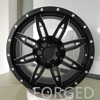 中国 custom wheelsl matte black 4 wheel  Better driving experience 16 17 18 beadlock off road wheel 販売のため