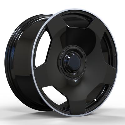 中国 Custom passenger car wheels 5x130 5x112 forged wheels 18~24 inch rims for benz Bentley 販売のため