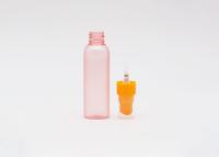 China Plastic Fine Mist Sprayer Bottle 60ml Cylinder Matte Transparent for sale