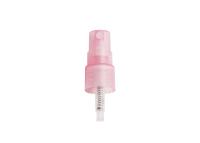 China 28 / 410 Fine Mist Sprayer Pump Half Cap Black Plastic Atomizer for sale
