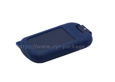 China De lege Mini Plastic Perfume Atomizer Spray-Zak van de Flessen Donkerblauwe Kosmetische Creditcard Te koop