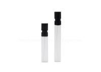 China Empty Glass Perfume Atomzier Bottle 2ml Mini With Snap Plastic for sale