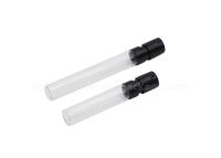 China Empty Glass Perfume Atomzier Bottle 2ml Mini With Snap Plastic for sale