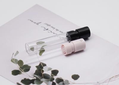 Cina Mini bottiglia per tester di profumo in vetro con atomizzatore da 3 ml con pompa spray in plastica in vendita