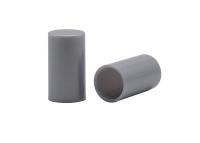 China Grey ABS Plastic Perfume Bottle Cap Cylinder Fea15 Lids Push Pull for sale