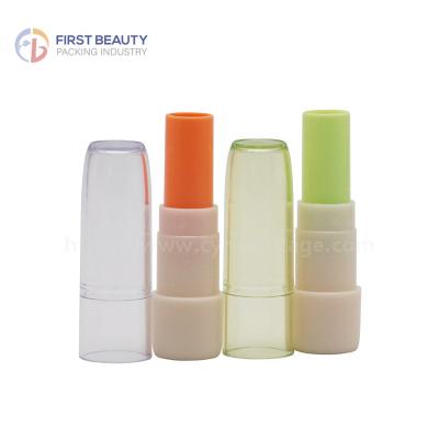 Cina il contenitore cosmetico di plastica della metropolitana del rossetto del balsamo di labbro 5g ha personalizzato in vendita