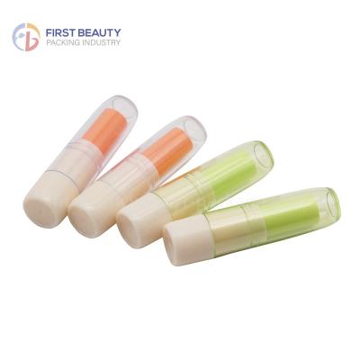 Cina il contenitore cosmetico di plastica della metropolitana del rossetto del balsamo di labbro 5g ha personalizzato in vendita