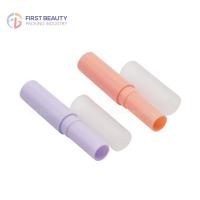 China Plastic Lip Balm Empty Lipstick Tube Customized Snap On for sale