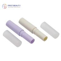 China Plastic Lip Balm Empty Lipstick Tube Customized Snap On for sale