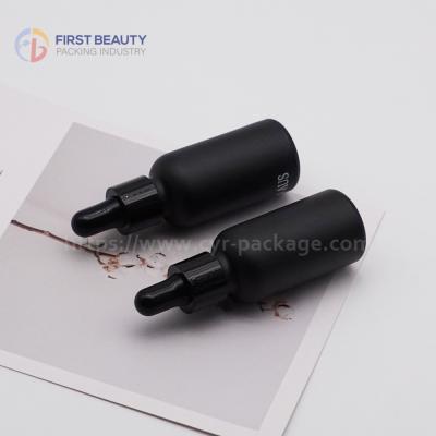 China Plástico liso da garrafa de vidro do óleo essencial para a aromaterapia 100ml for sale