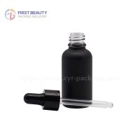 China Aromatherapy Round Essential Oil Bottle Plastic Dropper 100ml for sale