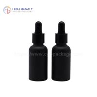 China Aromatherapy Round Essential Oil Bottle Plastic Dropper 100ml for sale