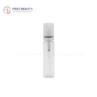 China Clear Plastic Perfume Tester Bottles Empty 8ml 10ml Refillable for sale