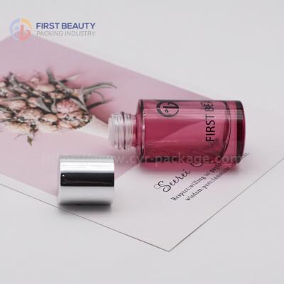 China SGS Essential Oil Bottle 20ml Glass Round With Plastic Plug for sale