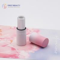 China Customized Empty Plastic Round Lipstick Tube 3.8g for sale
