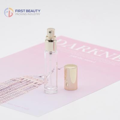 중국 스크루 푸시 스프레이어와 재사용 유리 향수 테스트 병 판매용
