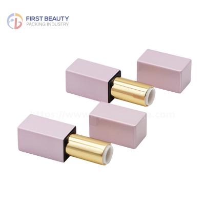 중국 화장품 빈 둥근 립스틱 튜브 알루미늄 케이스 색상 인쇄 표면 사용자 정의 판매용