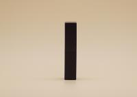 China Square Shape Empty Black Lipstick Tubes High Reliability For Cosmetic Packing for sale
