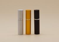 China Optional Capacity Refillable Glass Perfume Spray Bottles Customized Logo Printing for sale