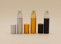China Optional Capacity Refillable Glass Perfume Spray Bottles Customized Logo Printing for sale