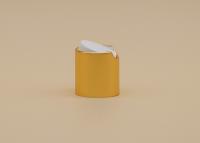 China PP Disk Top Cap Aluminum Outside Plastic Inside Silk Screen Printing for sale