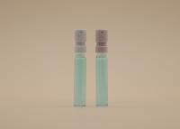 China Snap On Refillable Empty Glass Perfume Bottle Unique For Cosmetic Packaging for sale