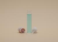 China Snap On Refillable Empty Glass Perfume Bottle Unique For Cosmetic Packaging for sale