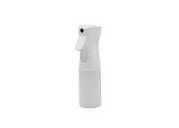 China 200ml PP Reusable Refillable Plastic Spray Bottles White Continuous Mist Spray Pump for sale