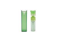 China 10ml Atomizer Refillable Cologne Green Perfume Bottle For Ladies for sale