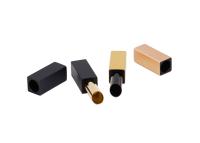 China 5ml Threaded Colored Lip Gloss Tubes Empty Bottle With Press Pop Cap for sale
