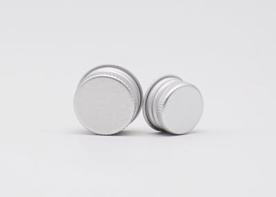 Cina Coperchio a vite di alluminio di plastica d'argento del filo 28mm dello SGS rubacchiare prova in vendita