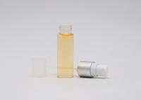 China 8ml Clear Perfume Sample Spray Bottles Cylinder Shaped for sale