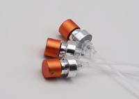 China Anodized Crimpless  Orange Perfume Dispenser Pump Spray Cap for sale