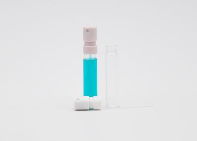 Cina bottiglia trasparente del tester del profumo dell'atomizzatore del campione 1Ml in vendita