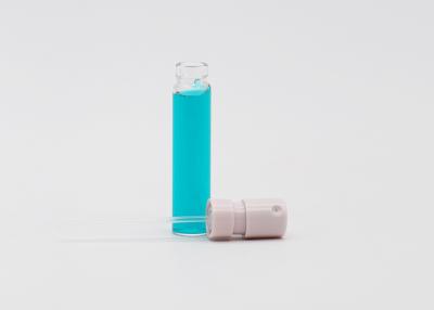 Cina bottiglia trasparente del tester del profumo dell'atomizzatore del campione 1Ml in vendita