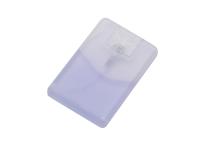 China Refillable Perfume Atomiser Spray Square Card Bottle for sale