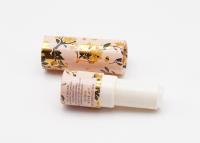 China Orange Cosmetic ABS  Lipstick Containers Bulk Biodegradable for sale