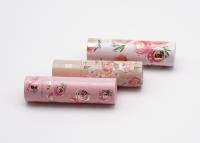 China 3.5g Eco Friendly Paper Lipstick Tubes With Flower Pattern for sale