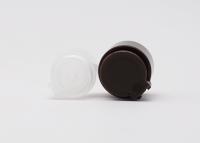 China 28mm Neck Cosmetics Plastic Screw Flip Top Cap Solid Packing for sale