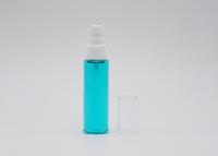 China Flat Shoulder Spray Plastic Bottle 50ml 60ml White And Transparent for sale