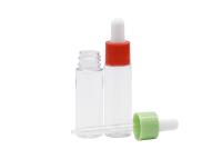China Various Colors Clear Plastic Bottles 20ml 30ml 50ml for sale