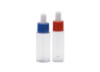 China Various Colors Clear Plastic Bottles 20ml 30ml 50ml for sale